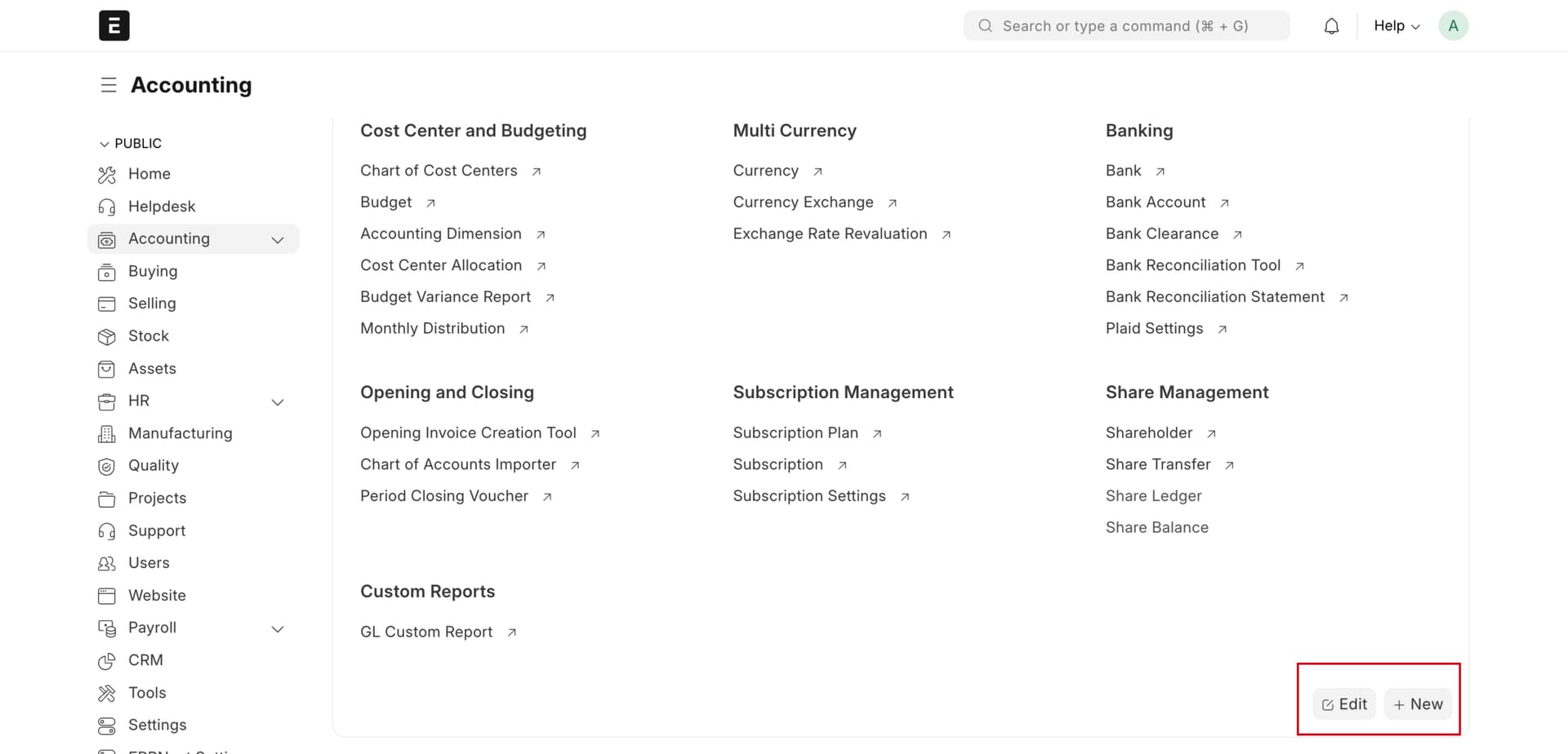 Create Workspace Button Is Not Showing Frappe Framework Frappe Forum