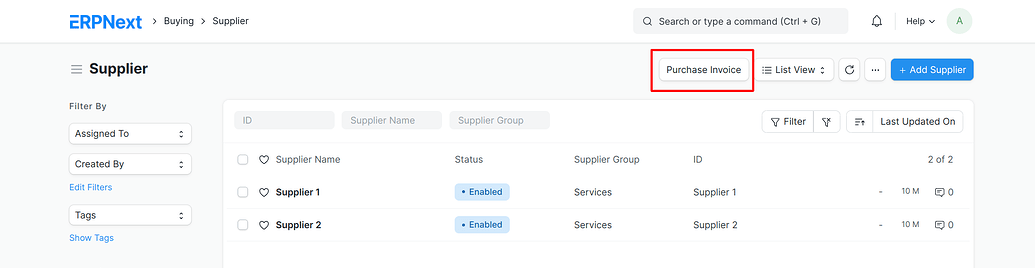 How i can route on list view side button - ERPNext - Frappe Forum