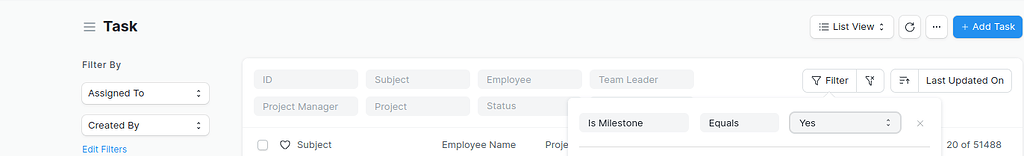 How to set default filter in task doctype? - erpnext - Frappe Forum