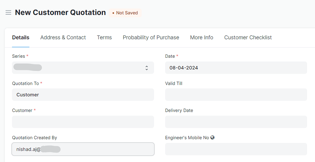 Need To Fetch Designation in Quotation Print Format - ERPNext - Frappe Forum