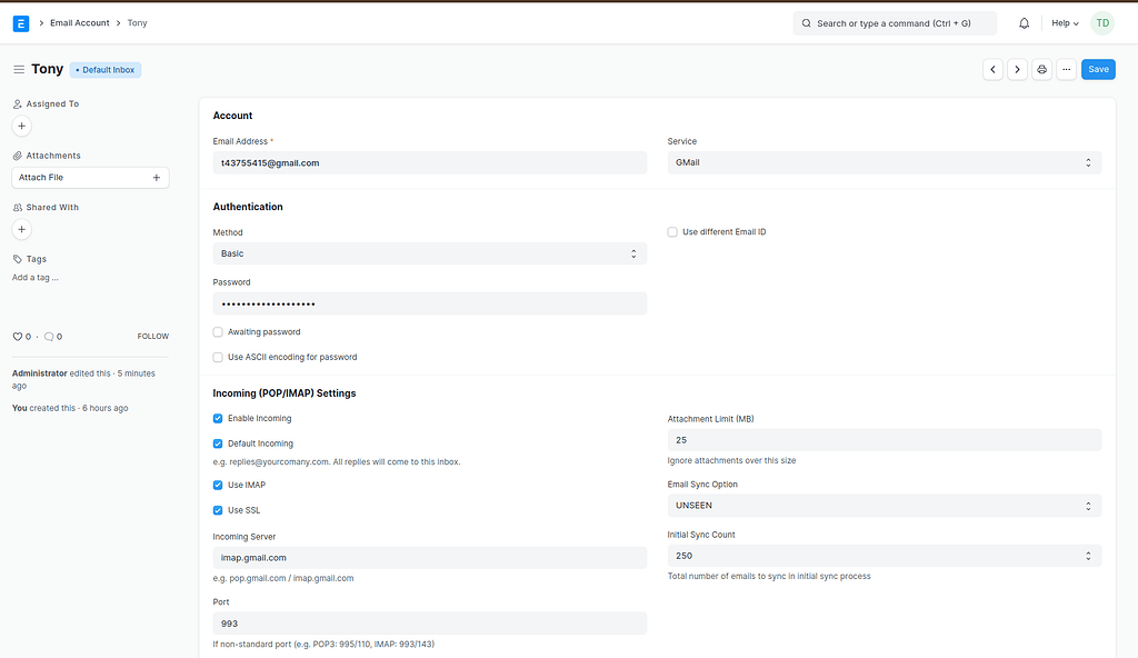Problem while creating a lead - ERPNext - Frappe Forum
