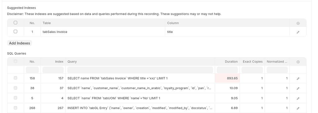 [feature] Query Optimizer - Frappe Framework - Frappe Forum