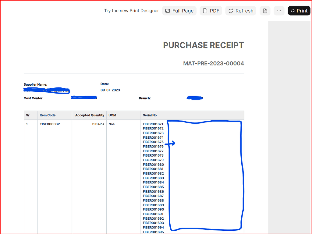 Serial No. Column Width - ERPNext - Frappe Forum