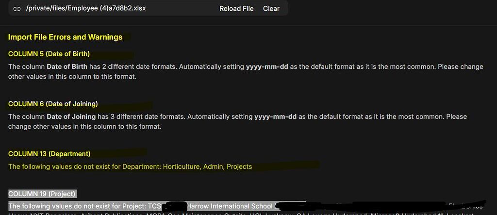 Data Export Error - Customize ERPNext - Frappe Forum