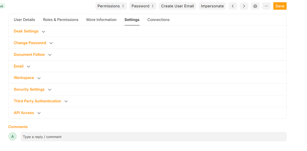 How to control profile user - Frappe Forum