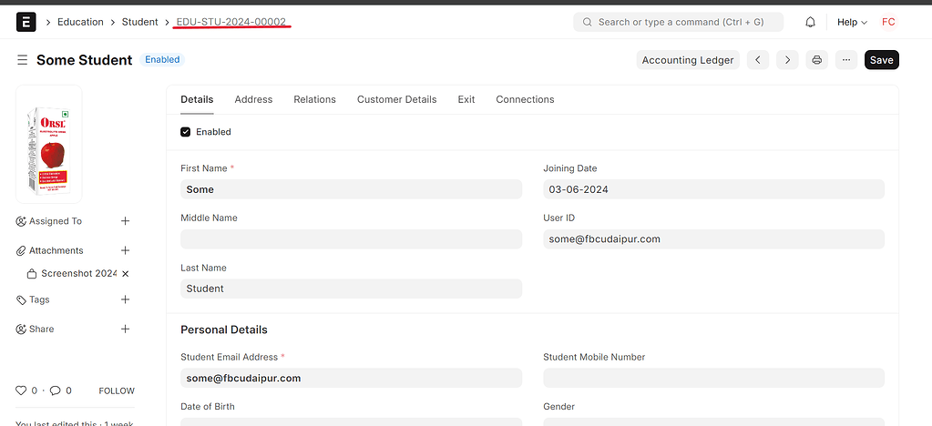 Fetching The Document Id From One Doctype To Another Erpnext Frappe Forum
