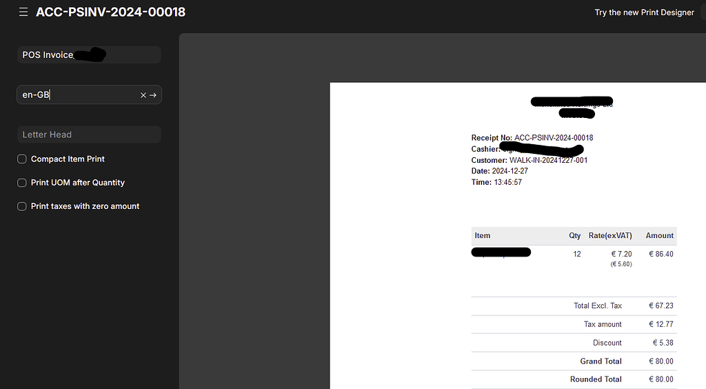 Issue with Mass Printing Invoices in ERPNext - Print Formats - Frappe Forum