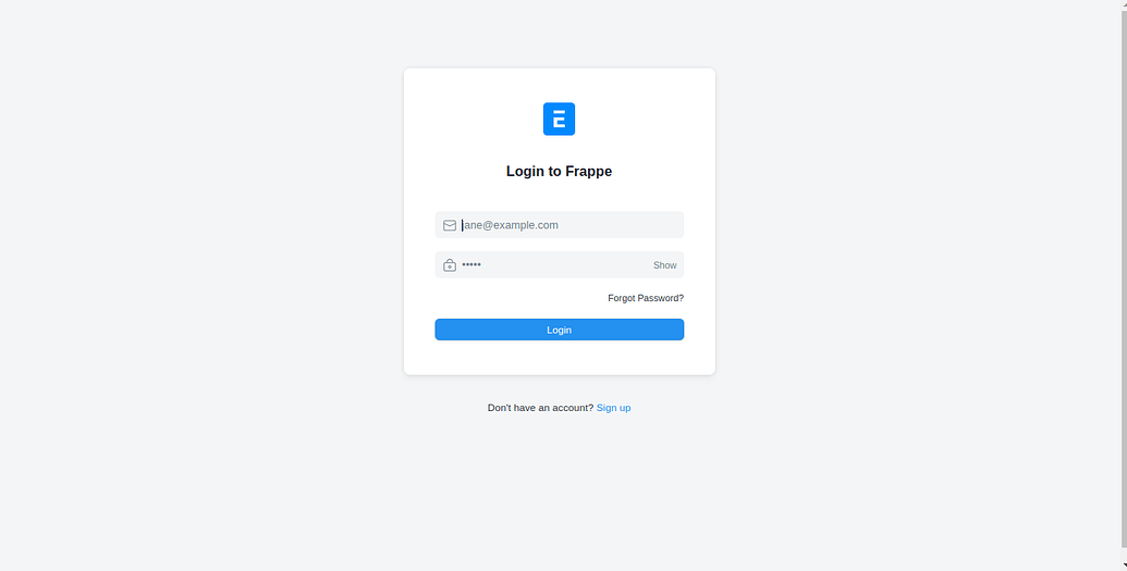 Login Page - Customization - ERPNext - Frappe Forum
