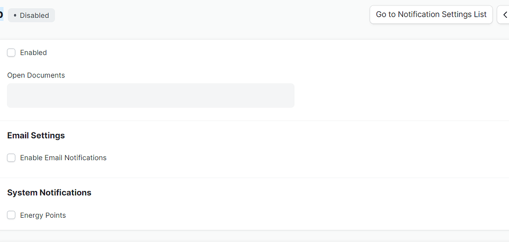 How to stop email notification for users - Frappe Framework - Frappe Forum