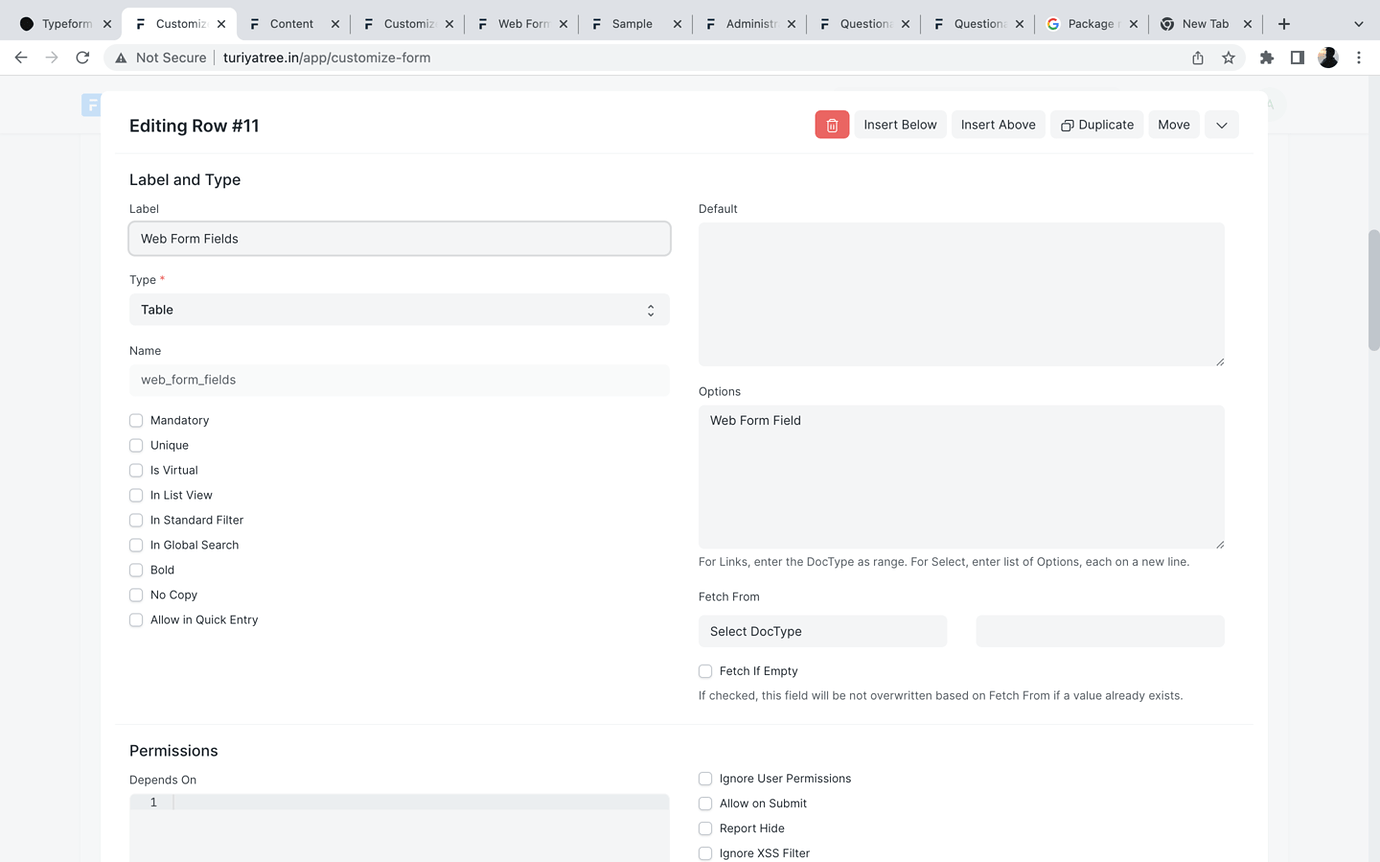RE: Tables in Webforms - Frappe Framework - Frappe Forum