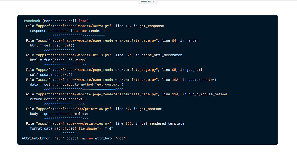 Not rendering the print format - Print Formats - Frappe Forum