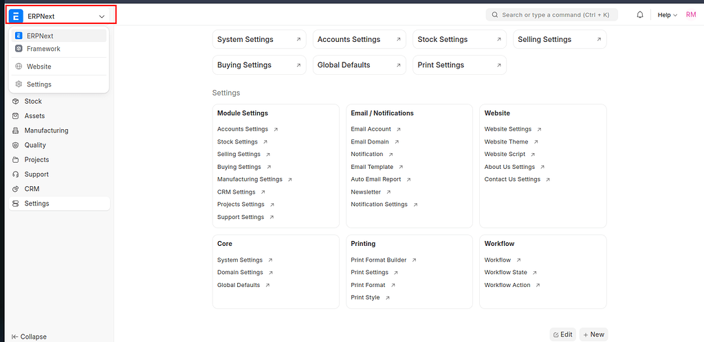 How can i change the logo of ERPNext and Text 'ERPNext'.version 15 - ERPNext - Frappe Forum