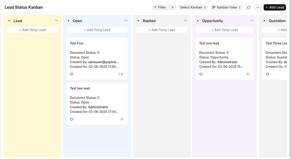 Kanban UI Design - Customization - Frappe Forum