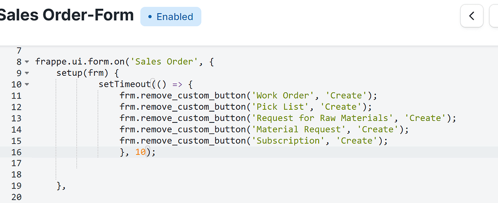 Hide some options under Create button - Custom Script - Frappe Forum Hide some options under Create button - Custom Script - Frappe Forum