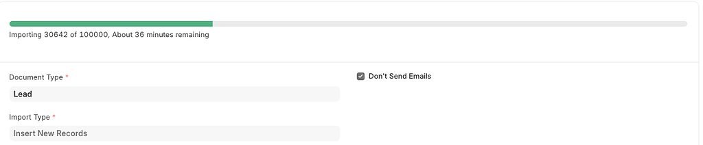 Data Import Tool only imports data in one RQ Worker - ERPNext - Frappe Forum