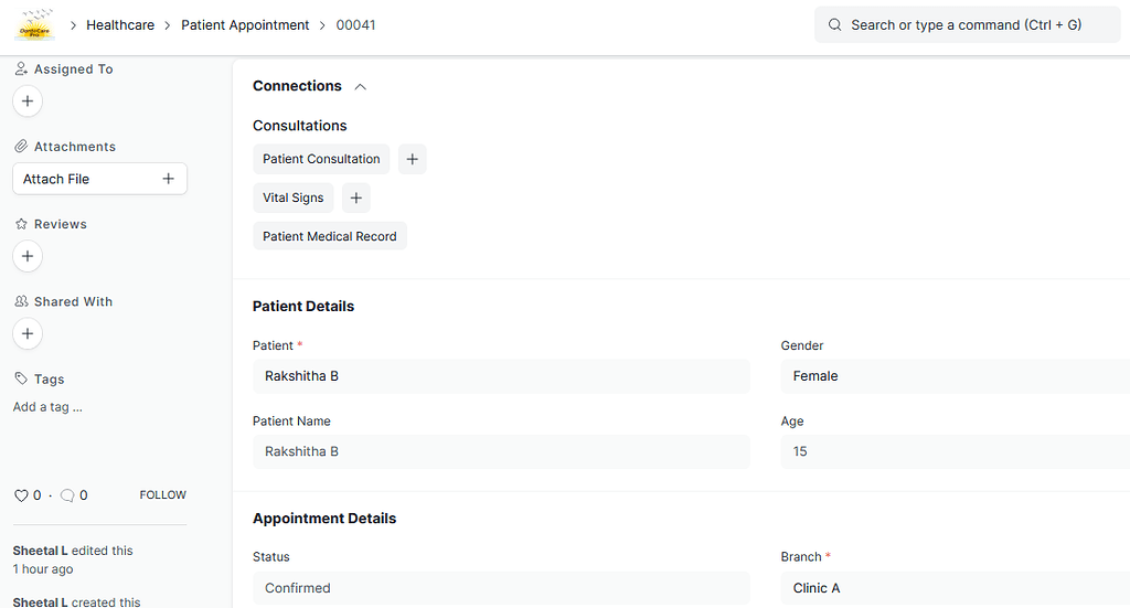 Status Issue in Patient Encounter Doctype - ERPNext - Frappe Forum