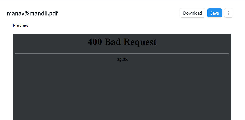 Error in Uploaded File Preview when file names contain special characters - User Forum - Frappe ...