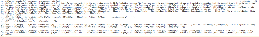 Custom print format Error in Template: - ERPNext - Frappe Forum