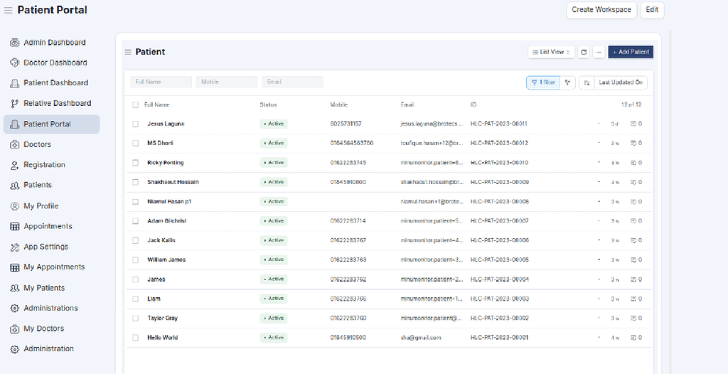 I want add full List view in workspace layout - Feature Requests ...