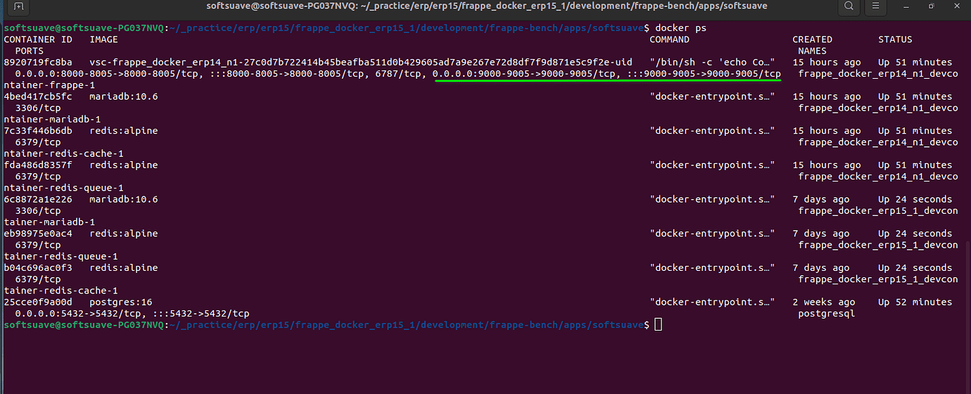 How To Run Two Frappe Bench In Docker Using Containers Setup Frappe Forum