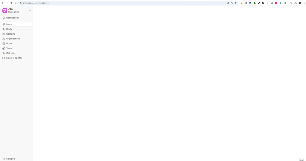 Blank Screen on Portal CRM - Frappe CRM - Frappe Forum Blank Screen on Portal CRM - Frappe CRM - Frappe Forum