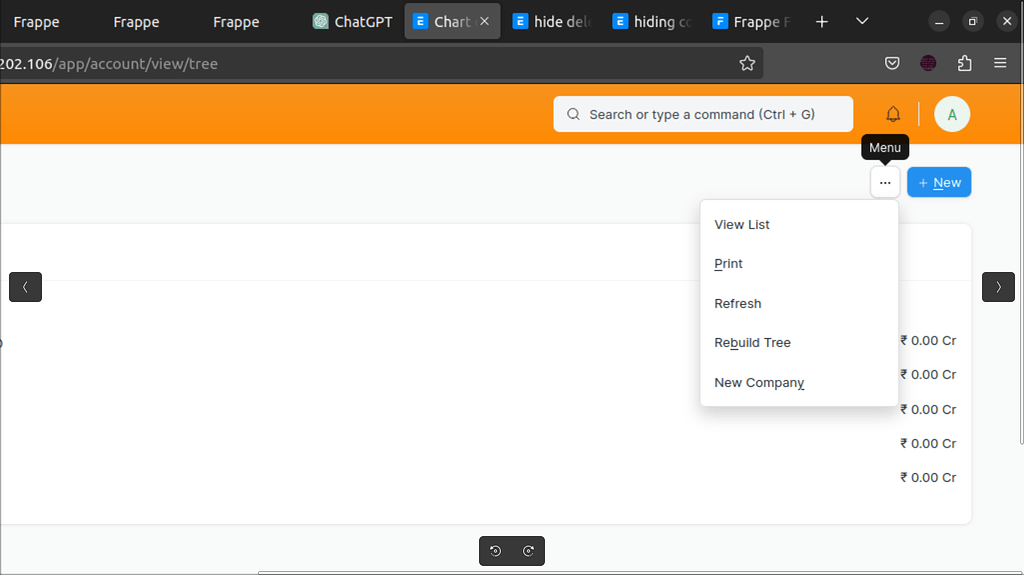 How to hide menu button for a specific user role - Frappe Forum