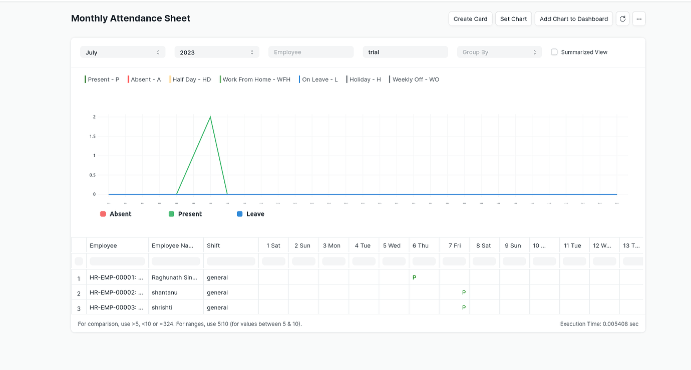 How to get in time - out time and date in this sheet - Frappe HR ...