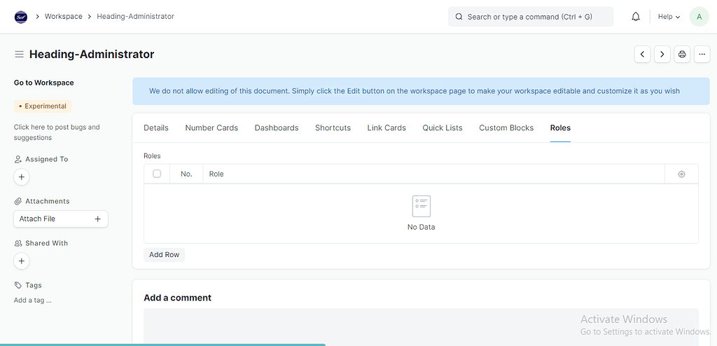 How To Custom Workspace Erpnext Frappe Forum