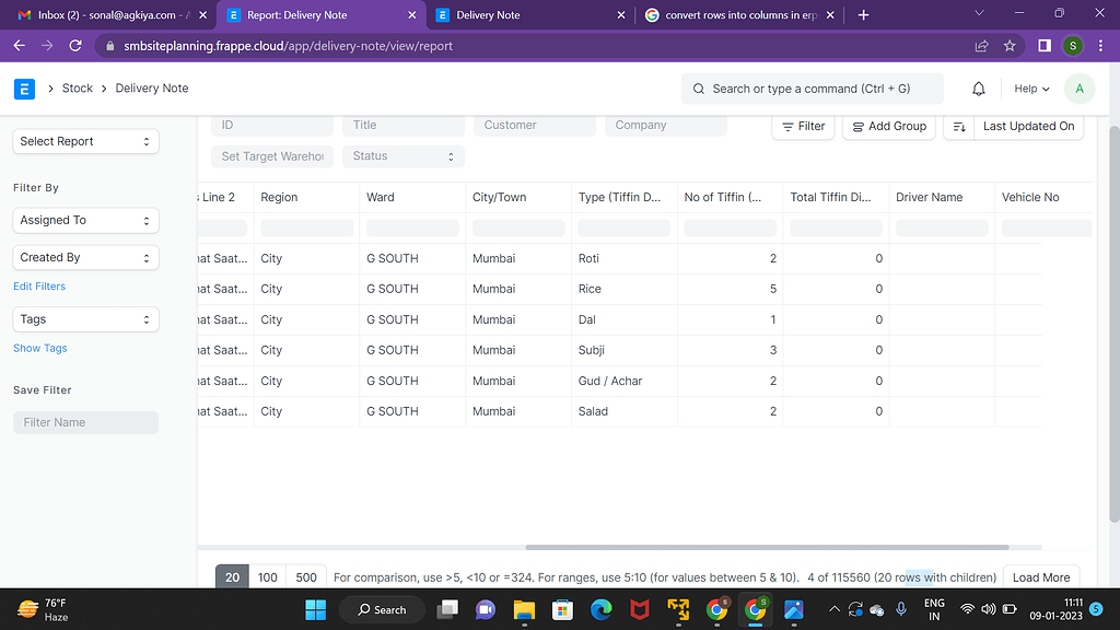 How to transpose a report - Frappe Forum