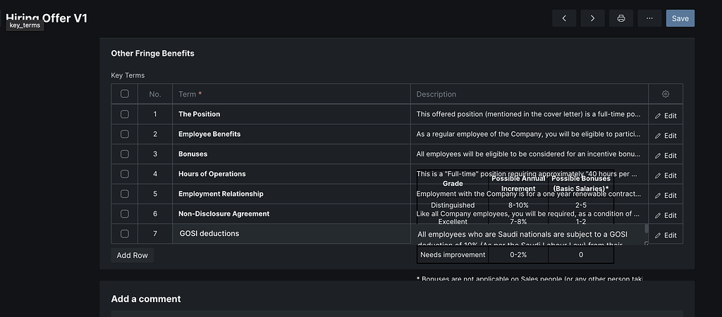 Child Table Row Field Contents Overflowing - Bug - Frappe Forum
