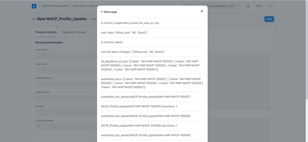 How to Remove and Add Role for the logged in User using python - Customization - Frappe Forum
