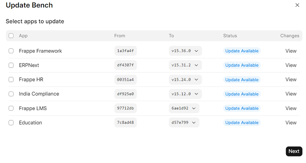 How to update the frappe apps - ERPNext - Frappe Forum