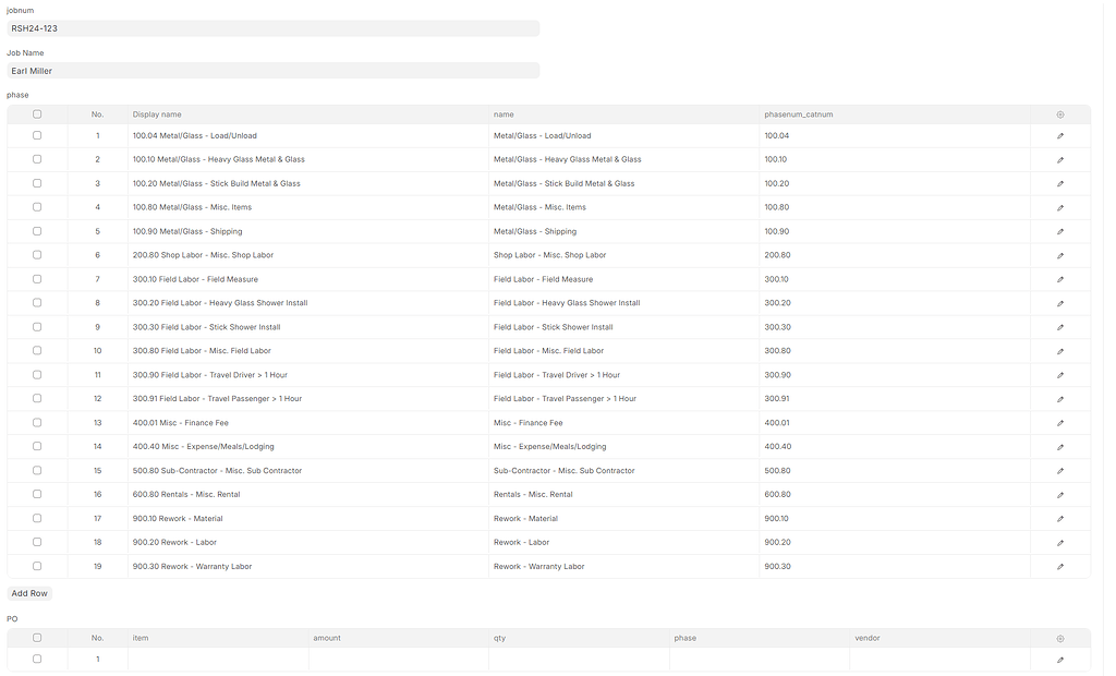 Select Field, Populate Via ChildTable - ERPNext - Frappe Forum