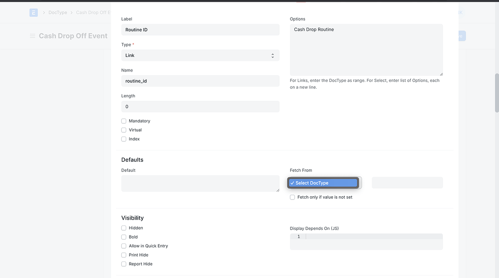 How to Fetch a value from another field in ERP Next - Customize ERPNext - Frappe Forum