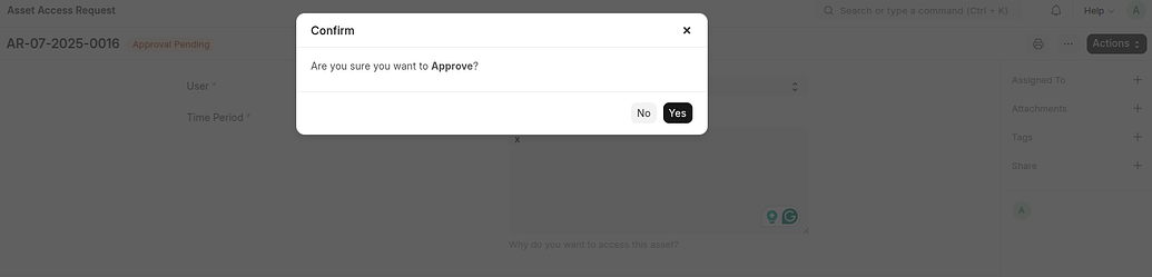 Implement Action Confirm On Workflow Action Frappe Framework Frappe Forum