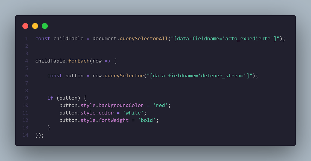How to change the color of a button in a child table? - Frappe Framework - Frappe Forum