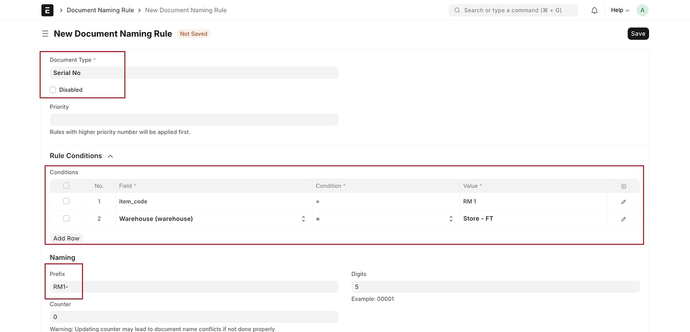 Warehouse serial number - Stock/Inventory - Frappe Forum