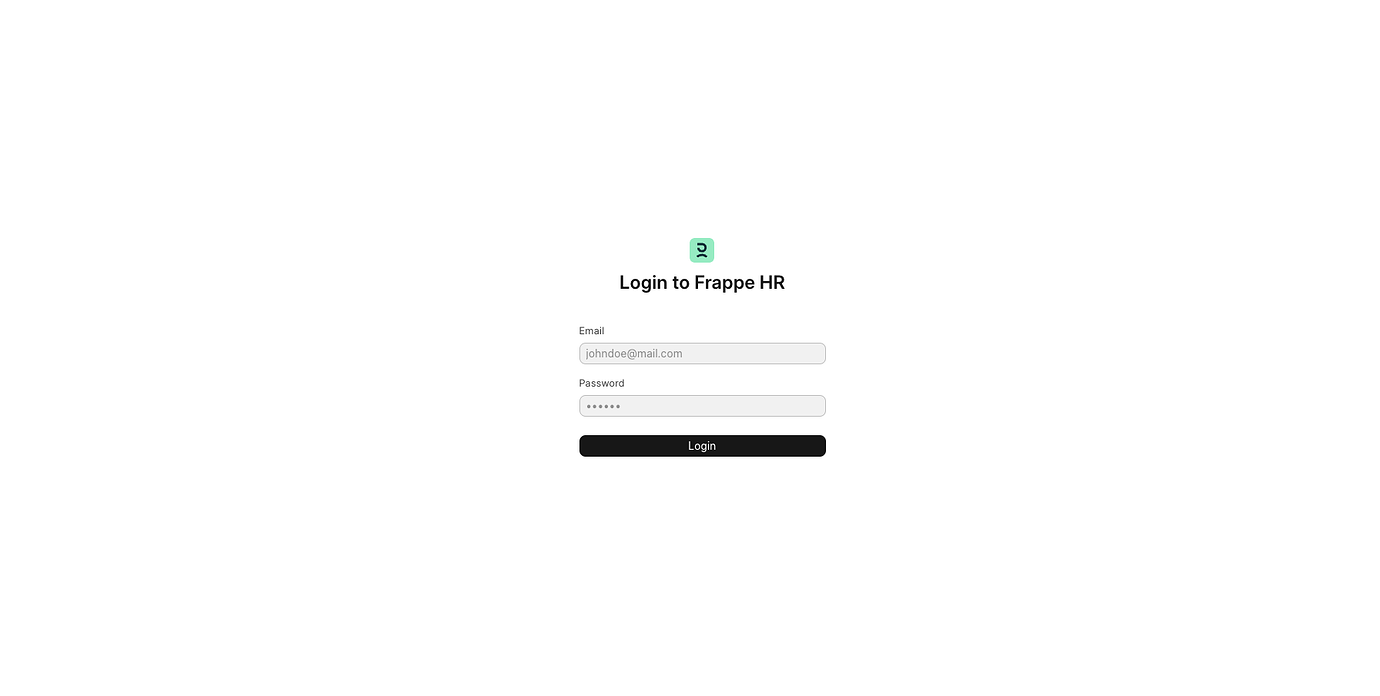How to Login into Frappe HR - ERPNext - Frappe Forum