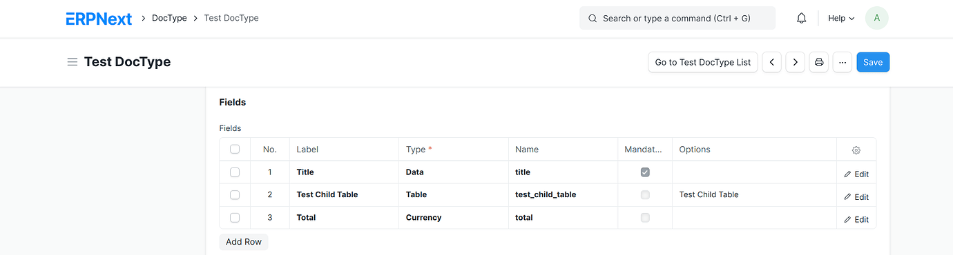 Client script for child table - ERPNext - Frappe Forum