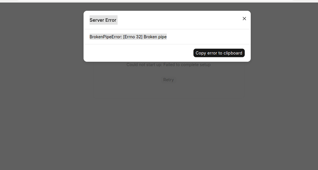 App not starting - ERPNext - Frappe Forum