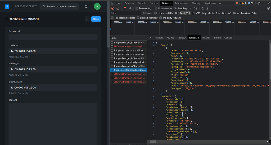 Different datetime between api response and UI - Frappe Framework ...
