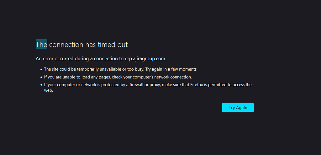 Strange Issue with erpnext server - Frappe Forum