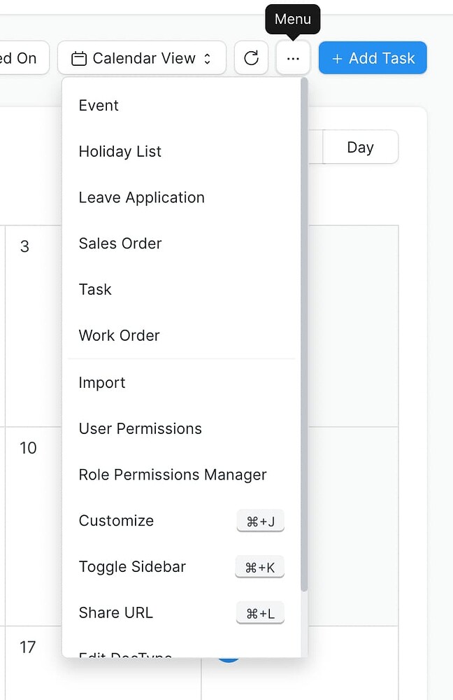 How to show various DocTypes in one Calendar view - Customize ERPNext - Frappe Forum