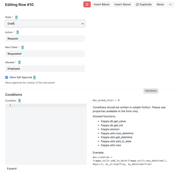 ERPNext, doctype, workflow, custom script - User Forum - Frappe Forum
