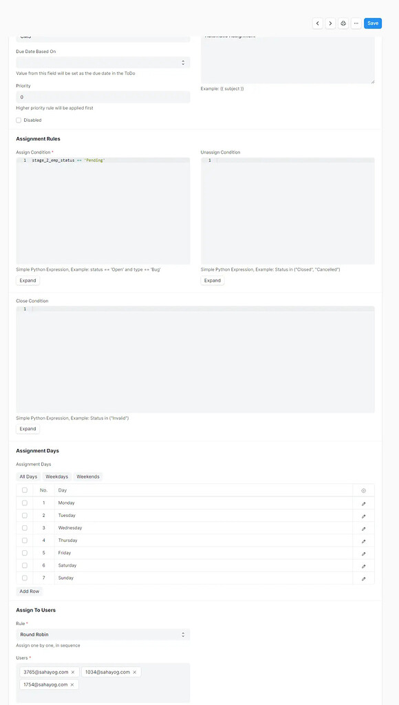 Issue with Assignment Rule Not Executing - Bug - Frappe Forum