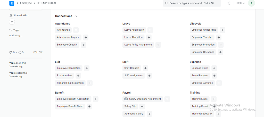 To create connection with new doctype - Frappe Framework - Frappe Forum