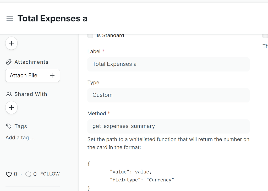 Using 'Custom' type in Number Card - Frappe Forum