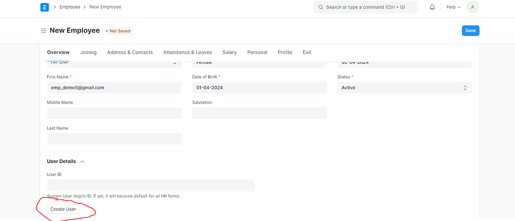How to assign role to user who is an employee using server side script and hooks.py ...