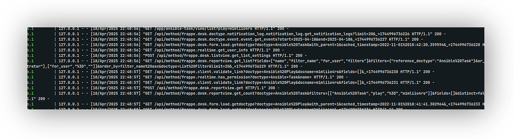 Is there a way to increase verbosity in bench's followed output ...