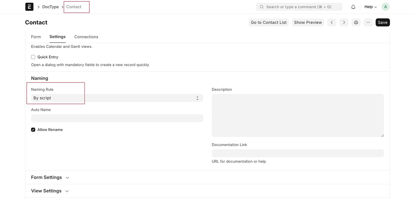 How to do naming rule by script in any doctypes? - ERPNext - Frappe Forum